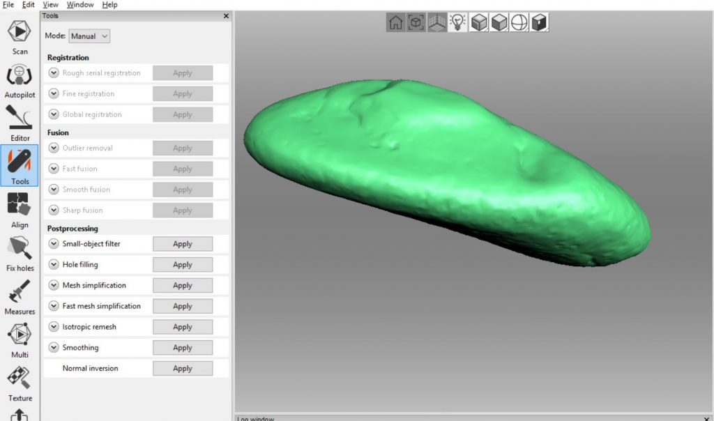3D Scanning - Artec Professional handheld scanner - Hunter Living Histories