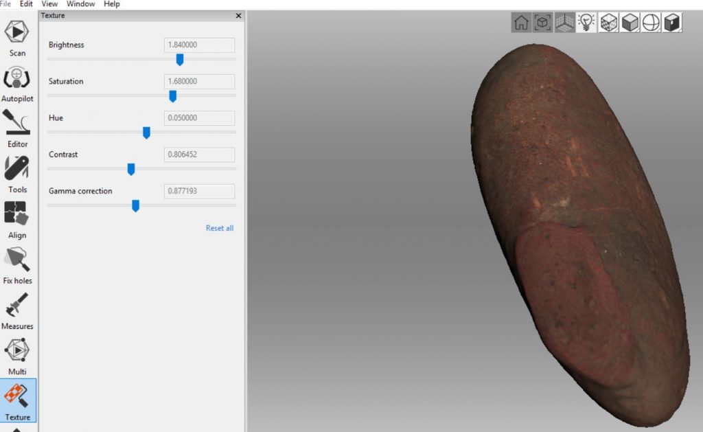 3D Scanning - Artec Professional handheld scanner - Hunter Living Histories