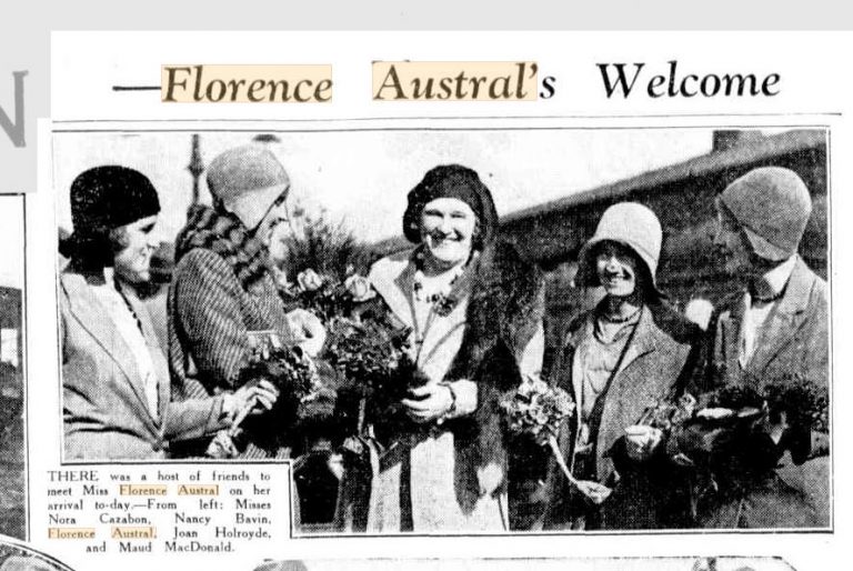 Florence Austral – Our Forgotten Diva - Hunter Living Histories