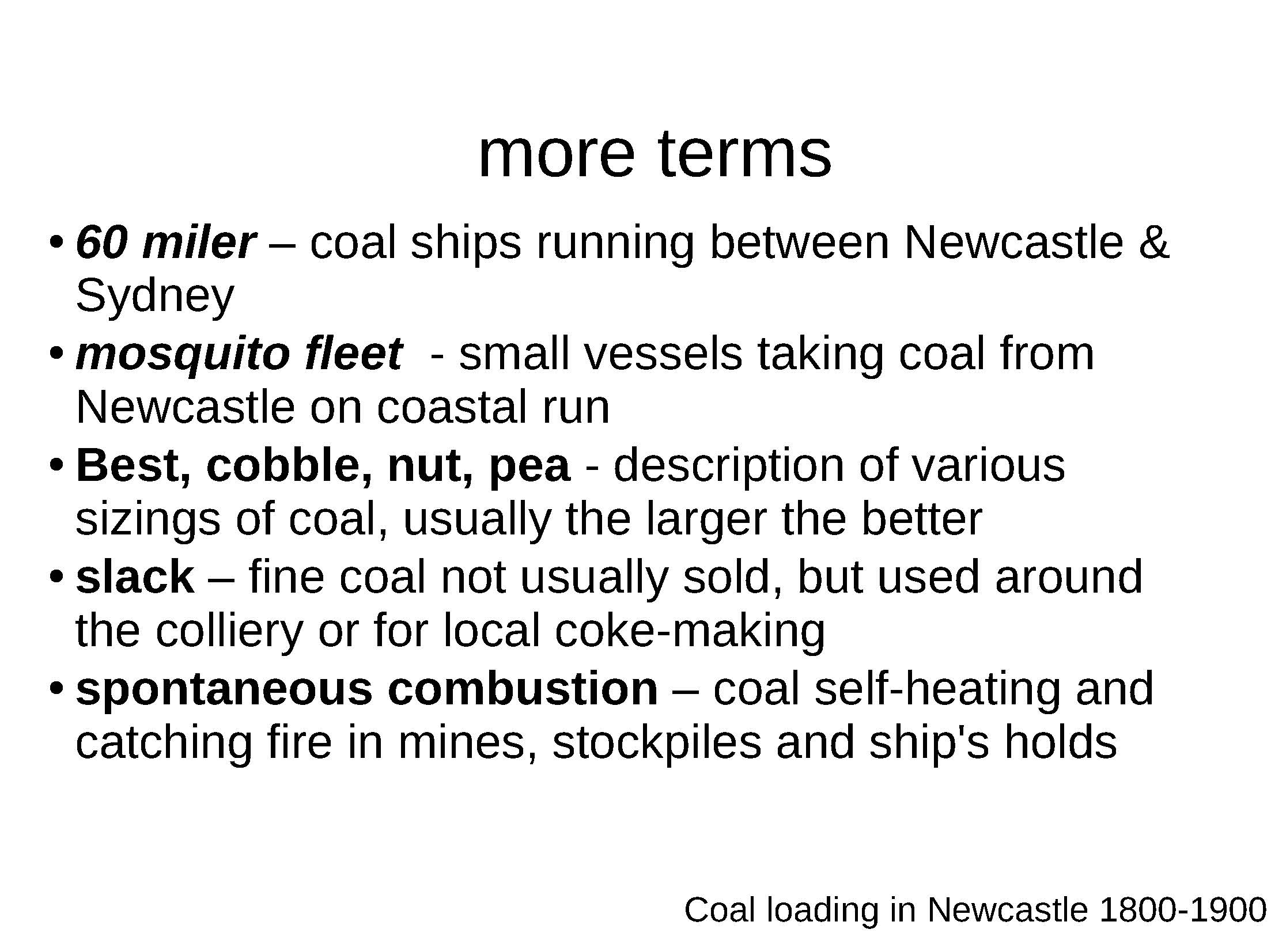 Coal Loading Newcastle - Hunter Living Histories