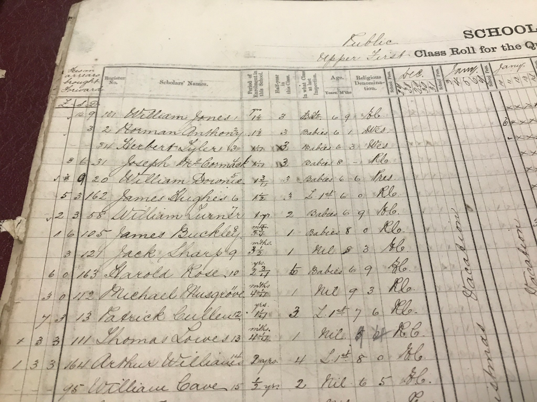 Carrington Public School Archives - Hunter Living Histories