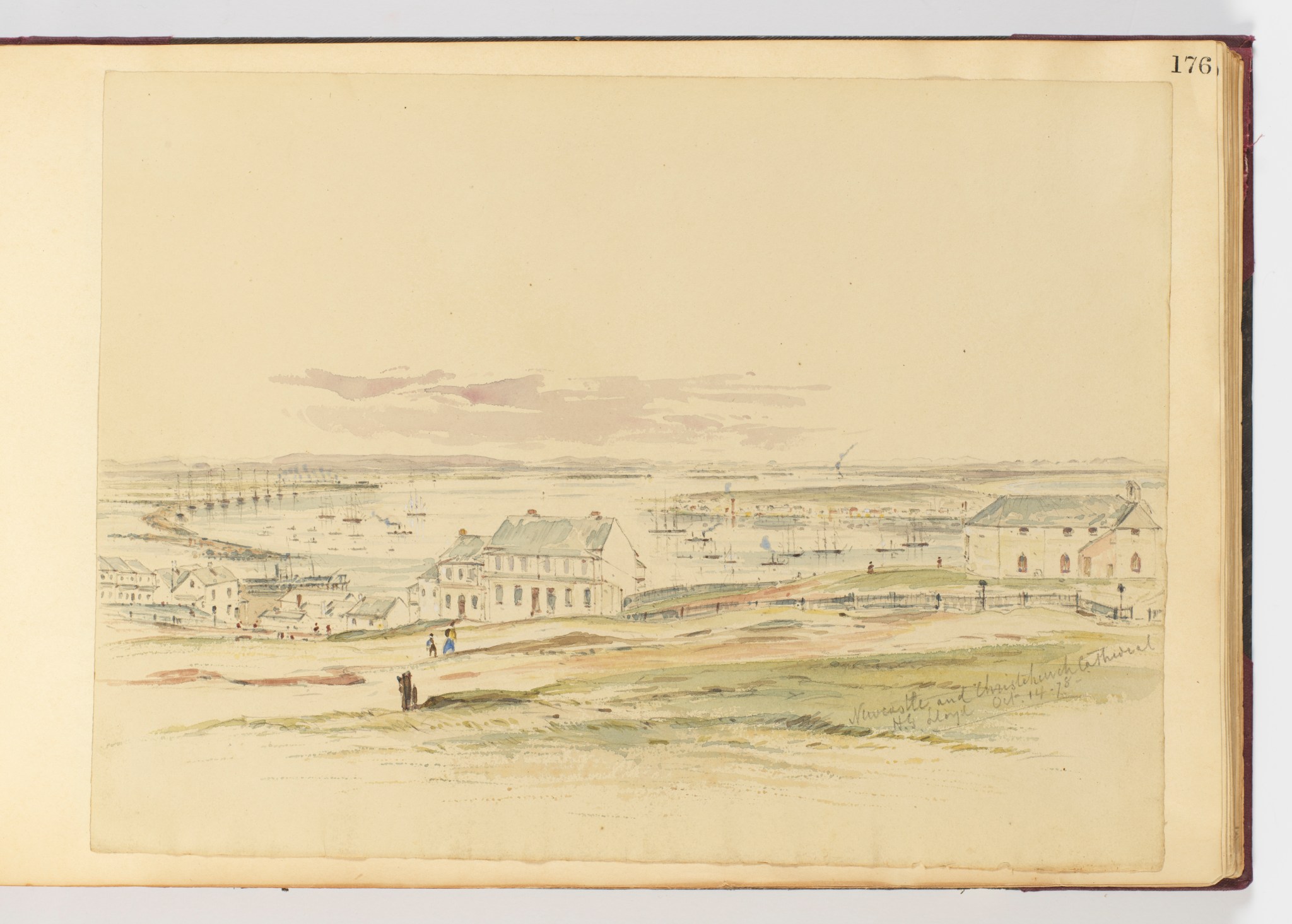 Newcastle Hunter Watercolours 1878-1879 - Hunter Living Histories