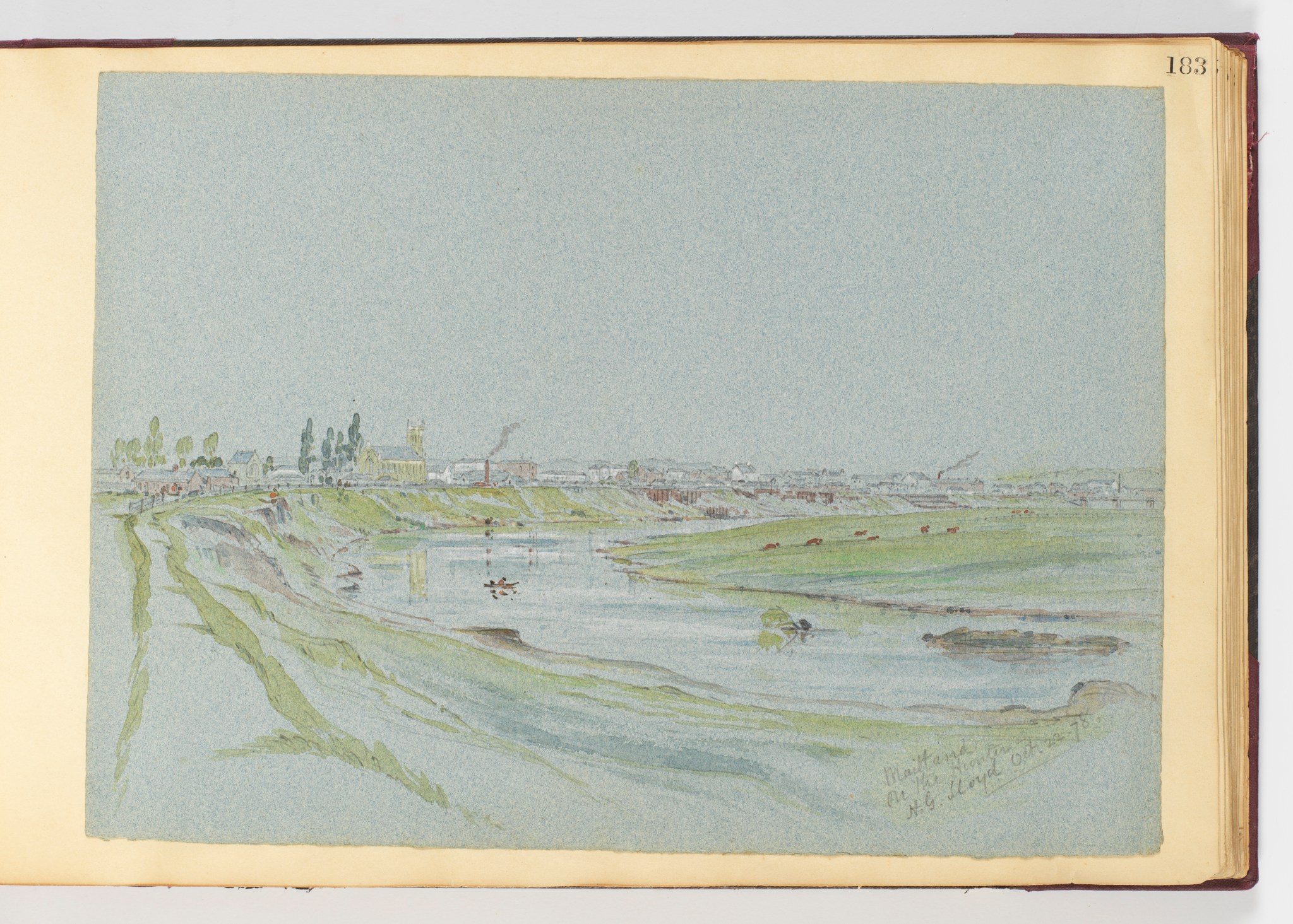 Newcastle Hunter Watercolours 1878-1879 - Hunter Living Histories